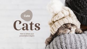 Free Cat-related Google Slides themes & PowerPoint templates