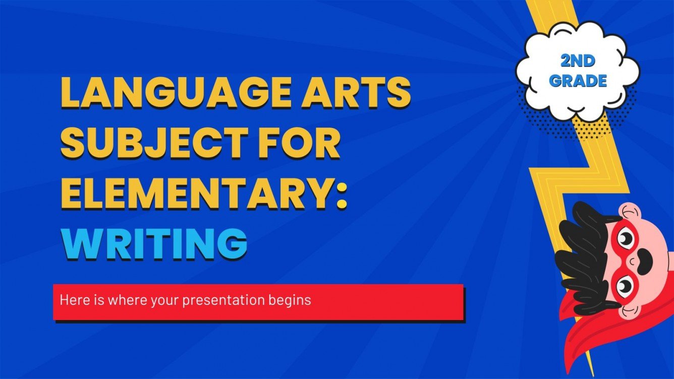 Language for 2nd Grade: Writing | Google Slides & PPT