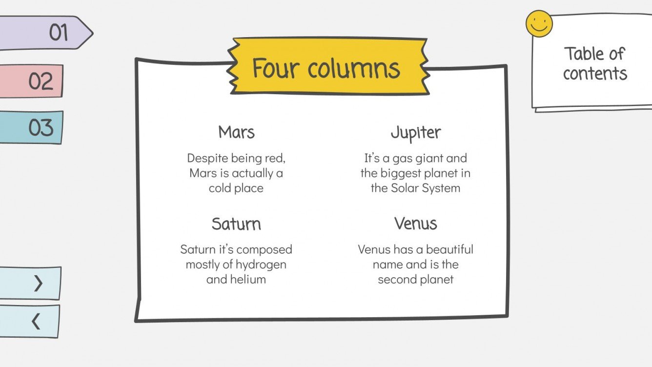 Elementary Digital Choice Boards Google Slides & PPT template