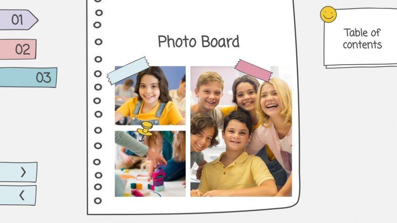 Elementary Digital Choice Boards Google Slides & PPT template