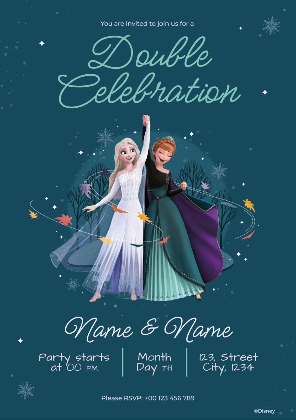 Frozen Party Invitation Presentation