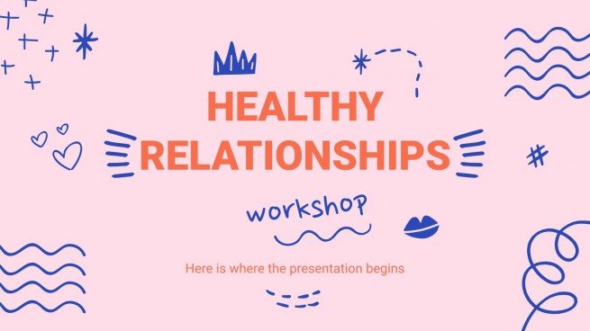 Healthy Relationships Workshop | Google Slides & PowerPoint