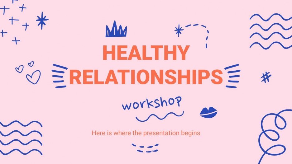 Healthy Relationships Workshop | Google Slides & PowerPoint