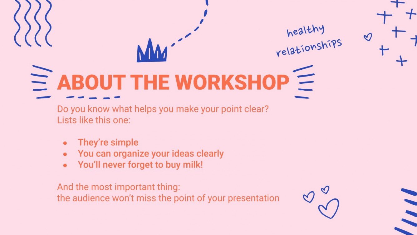 Healthy Relationships Workshop | Google Slides & PowerPoint