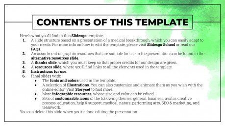 Toxicology Breakthrough | Google Slides & PPT template