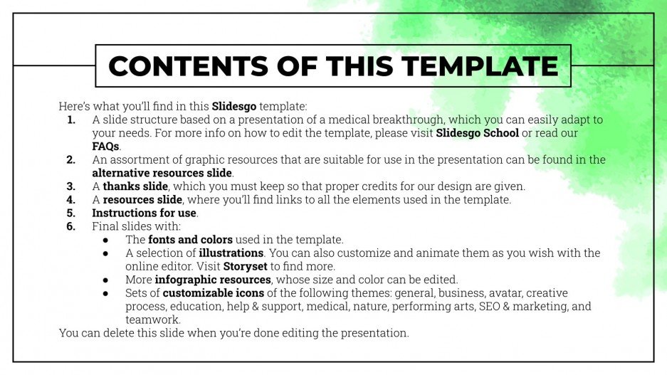 Toxicology Breakthrough | Google Slides & PPT template
