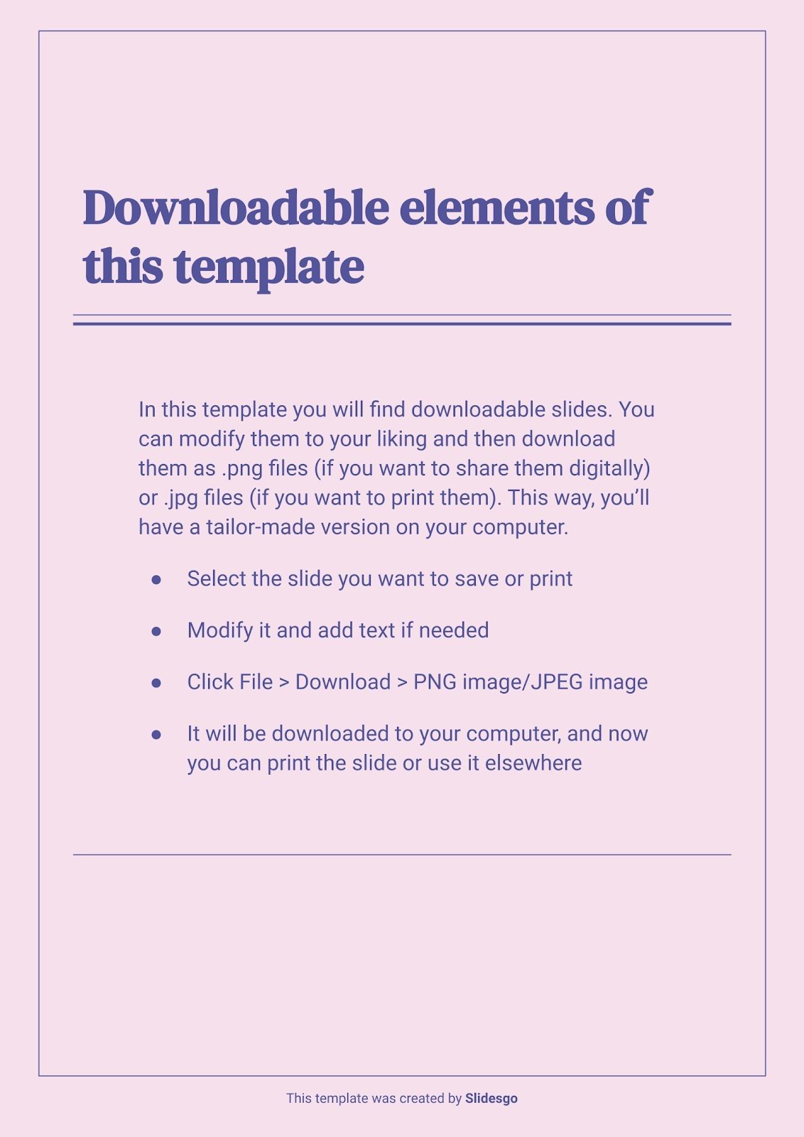 Simple Line Frames Professional CV | Google Slides & PPT