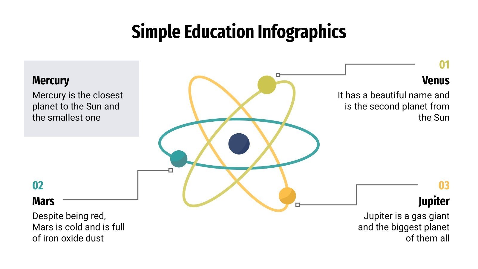 Simple Education Infographics | Google Slides & PPT template