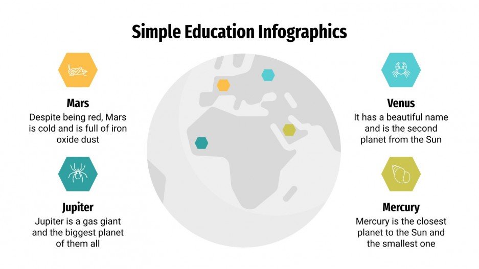 Simple Education Infographics | Google Slides & PPT template