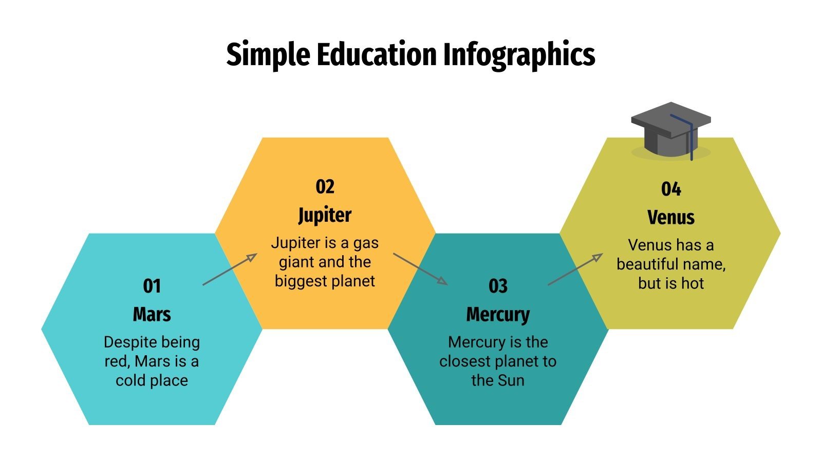 Simple Education Infographics | Google Slides & PPT template