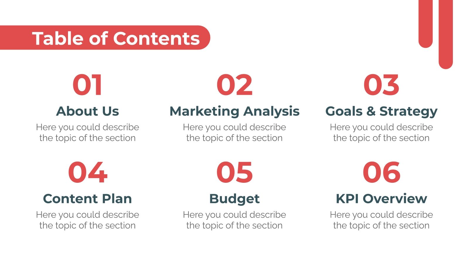 Minimalist SEO Strategy Google Slides & PowerPoint template