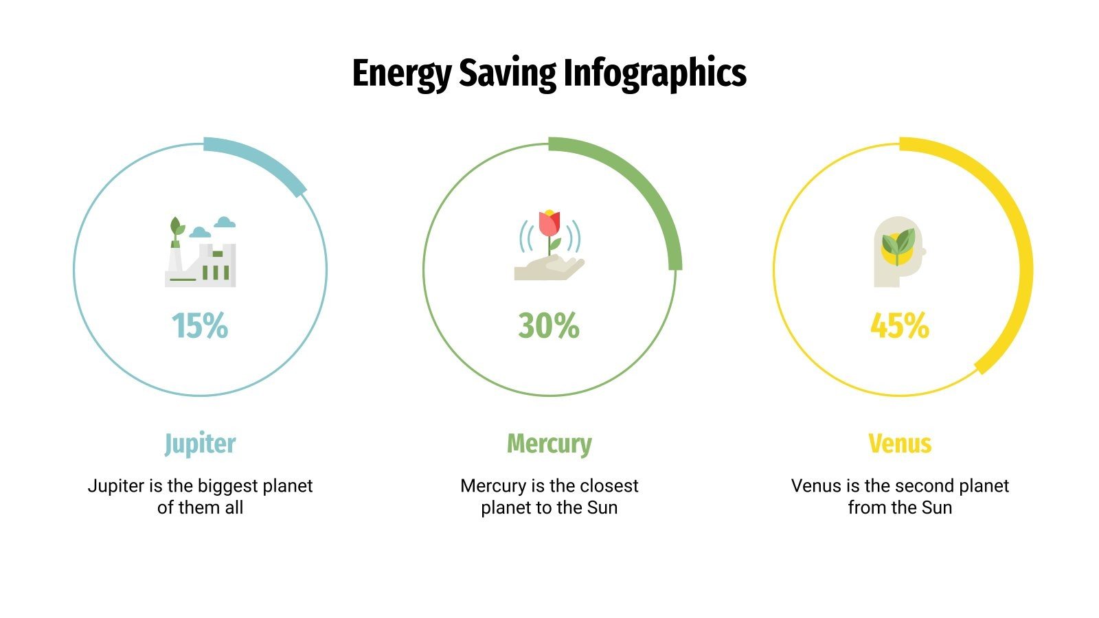 Energy Saving Infographics | Google Slides & PPT template