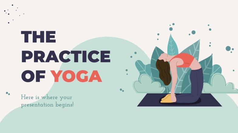 The Practice of Yoga | Google Slides & PPT template