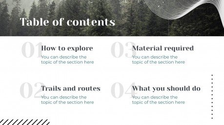 Hiking Survival Kit | Google Slides & PowerPoint Template
