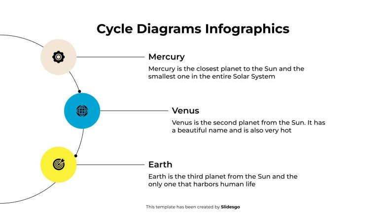 Cycle Diagrams Infographics Template