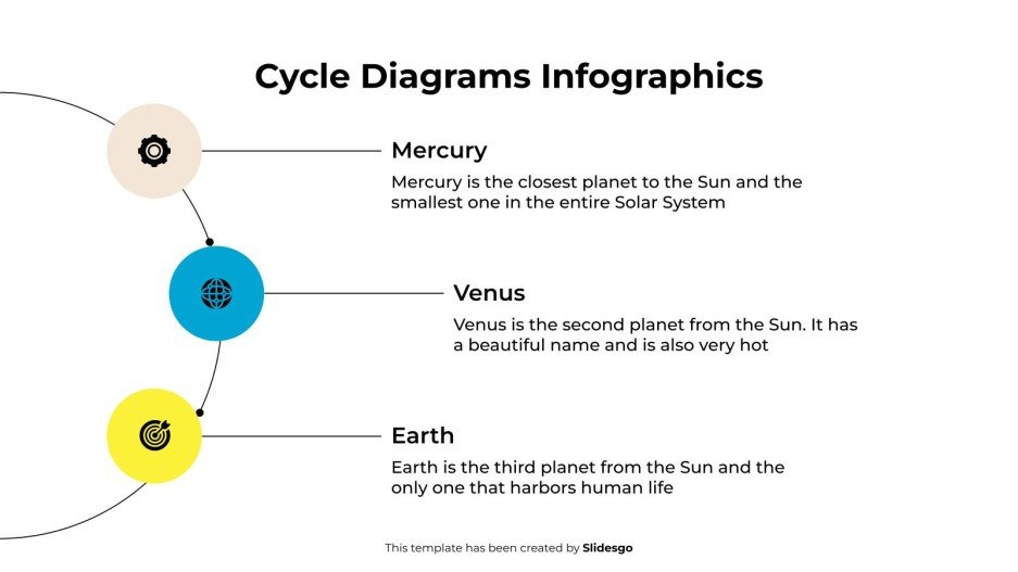 Cycle Diagrams Infographics Template