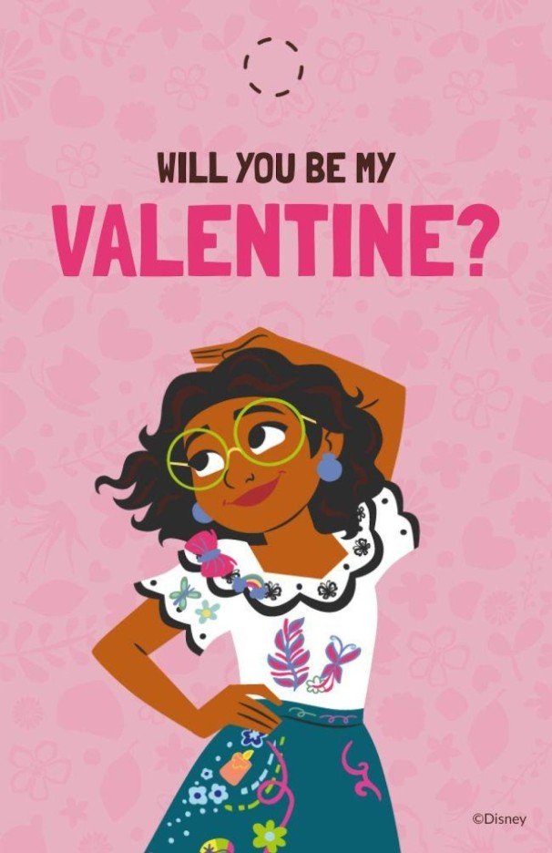 Encanto Valentine Gift Tag Presentation