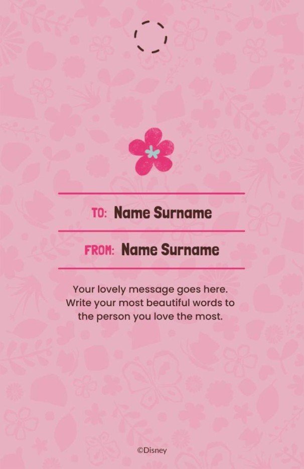 Encanto Valentine Gift Tag Presentation