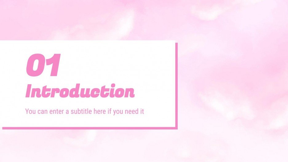 Watercolor Texture Google Slides and PowerPoint template