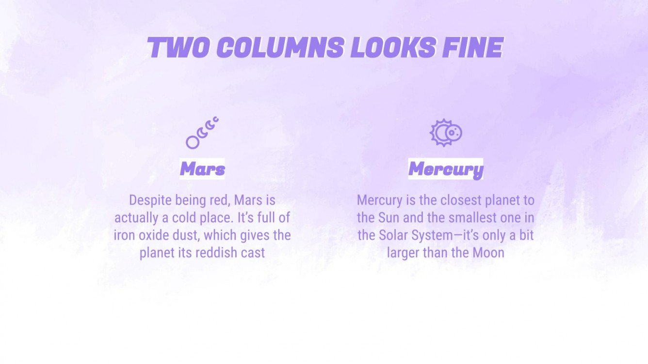 Watercolor Texture Google Slides and PowerPoint template