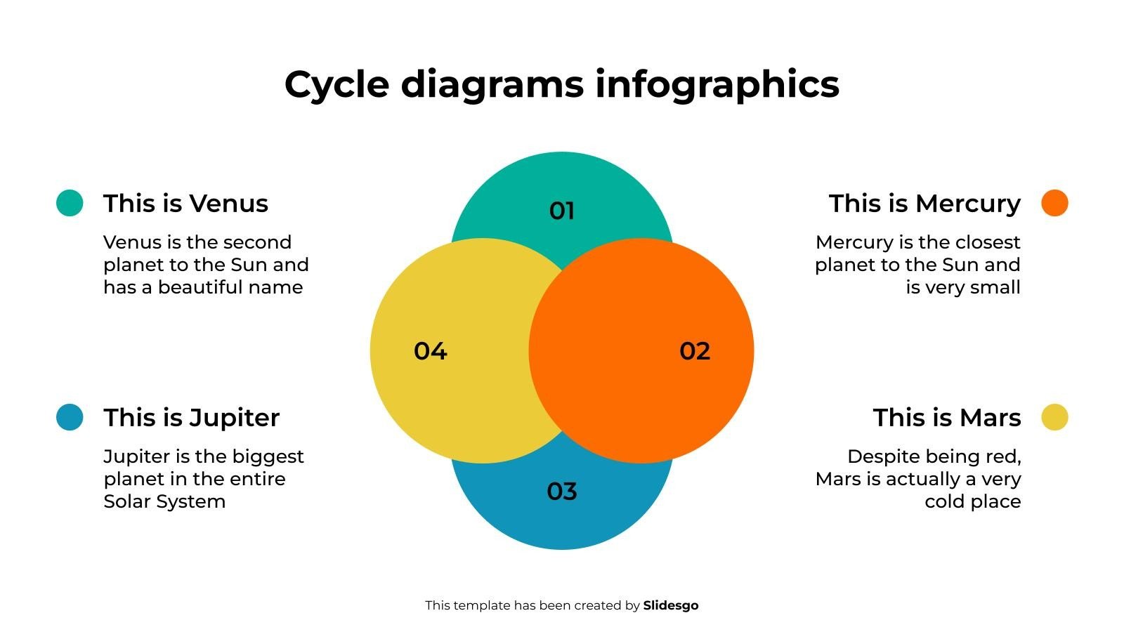 Cycle Diagrams Infographics Template