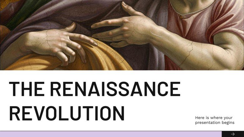 Free templates about Renaissance for Google Slides & PPT