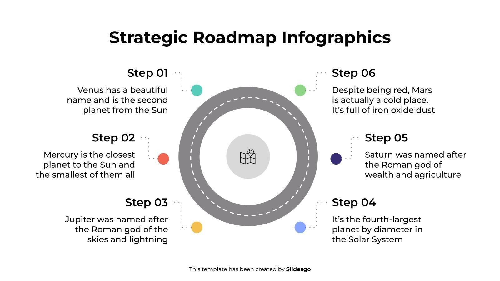 Strategic Roadmap Infographics Template