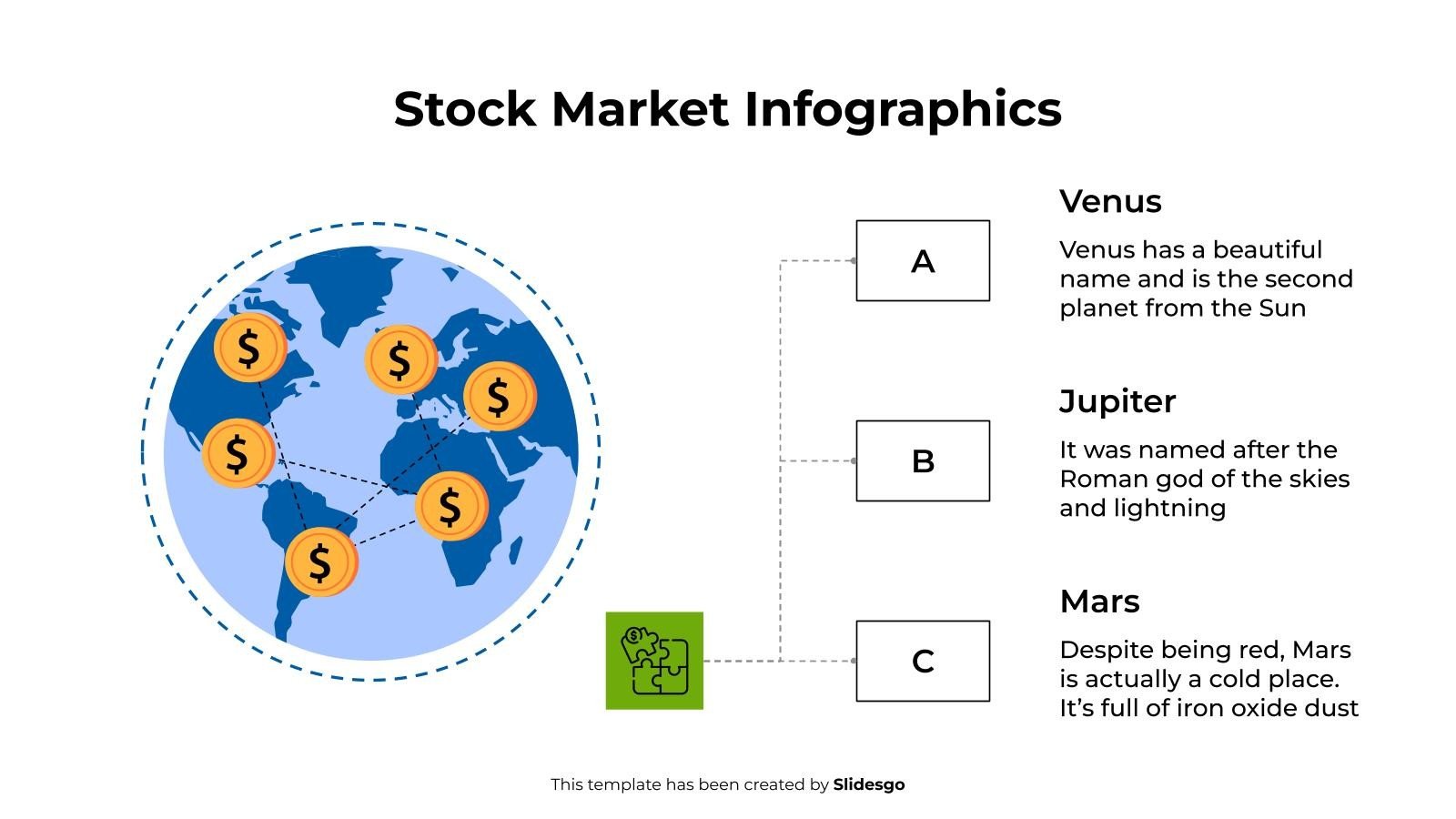 Stock Market Infographics Template