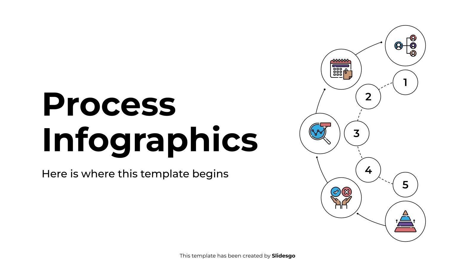Process Infographics Template