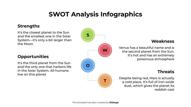 SWOT Analysis Infographics Template