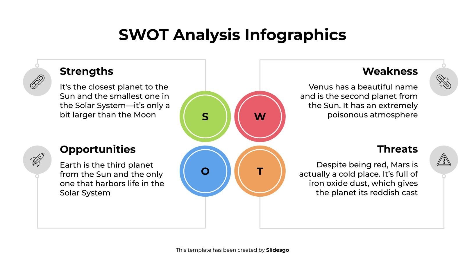 SWOT Analysis Infographics Template