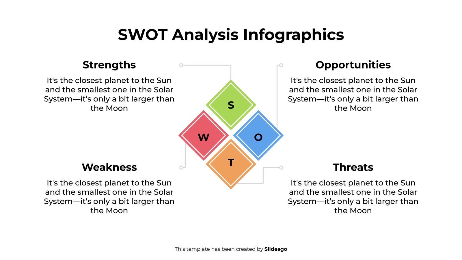 SWOT Analysis Infographics Template