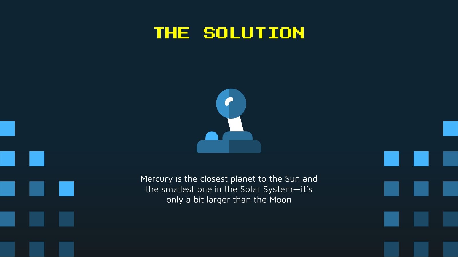 Super Pixel Vintage Gaming Google Slides & PPT template