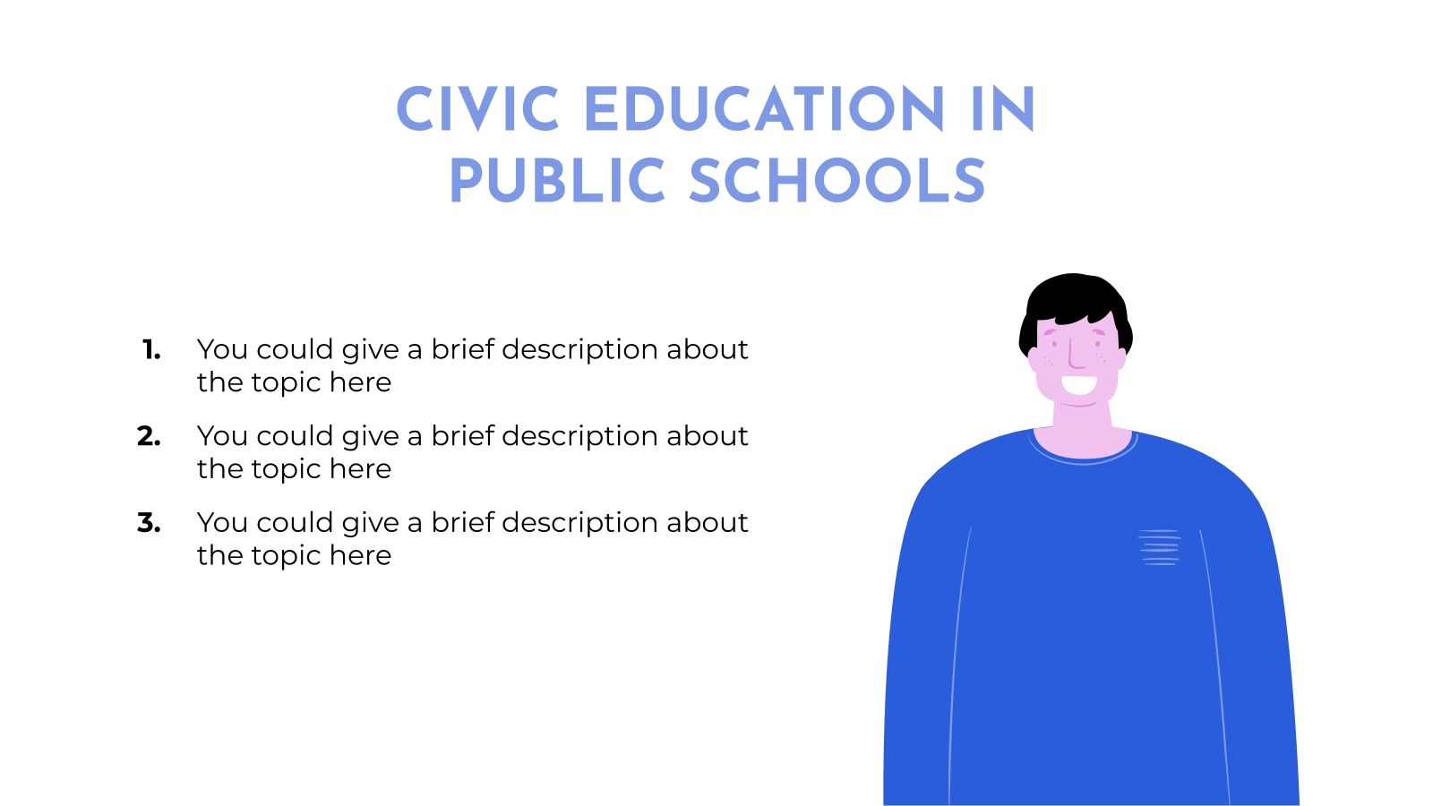 Civics Lesson Google Slides theme & PowerPoint template