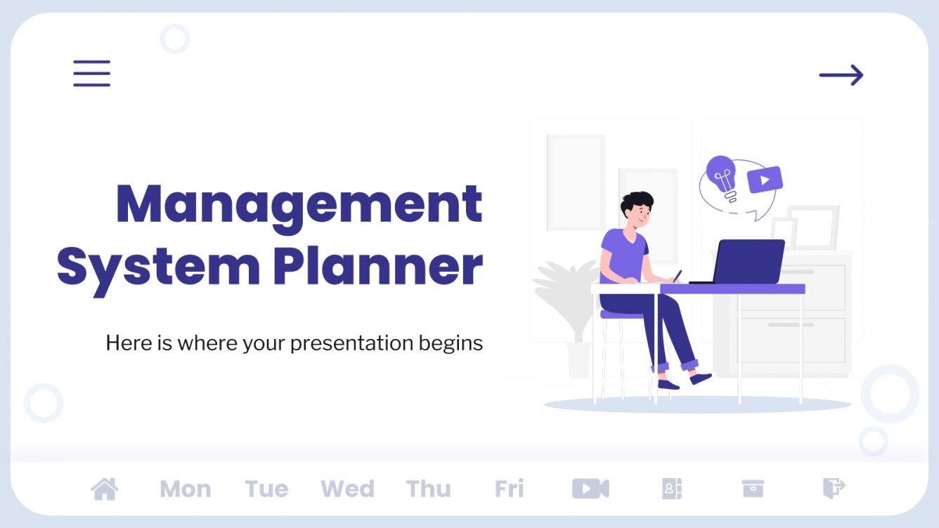 Free Templates for Google Slides and PPT about Management