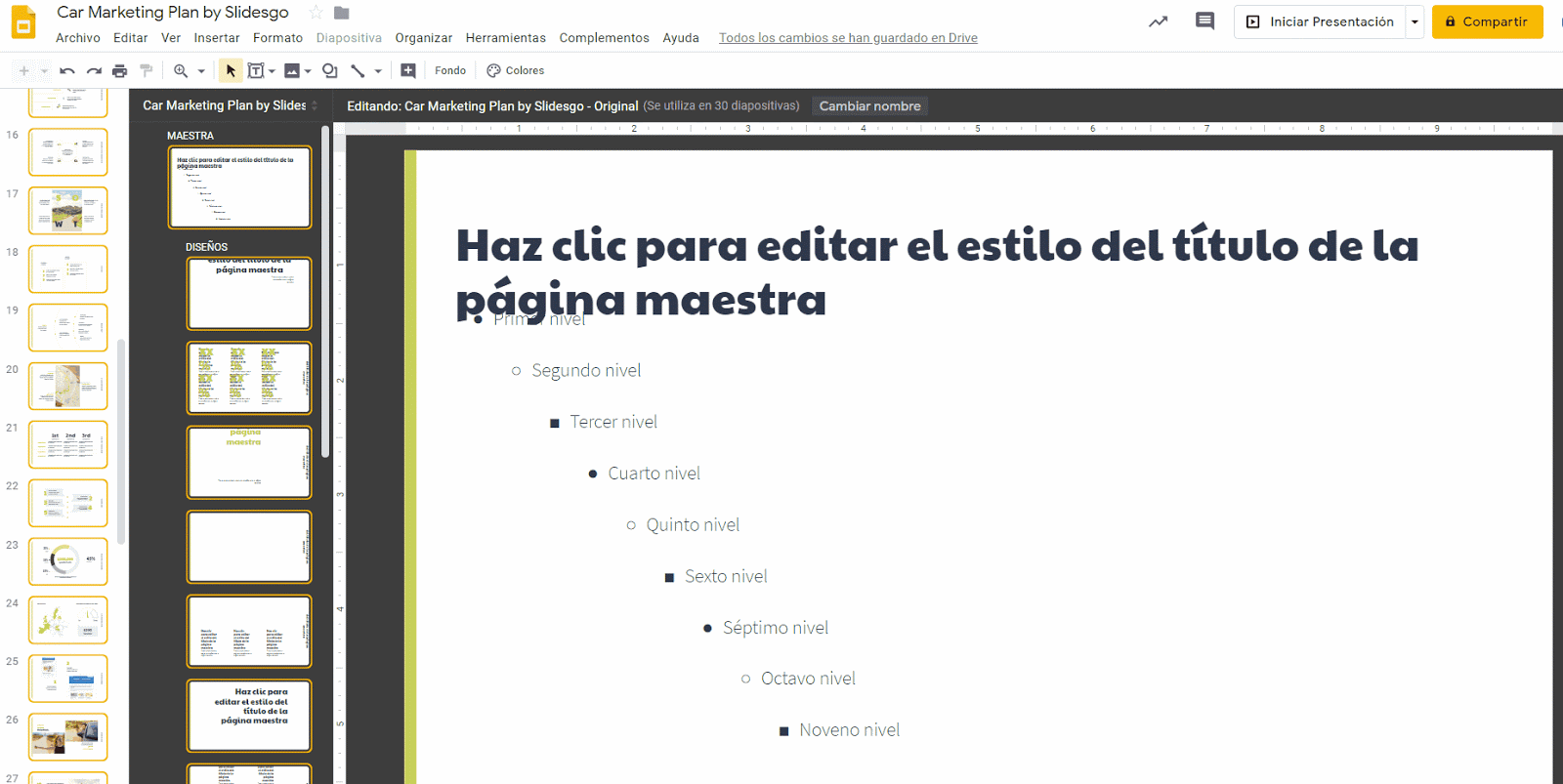 Cómo añadir o cambiar fuentes en Google Slides - Tutorial