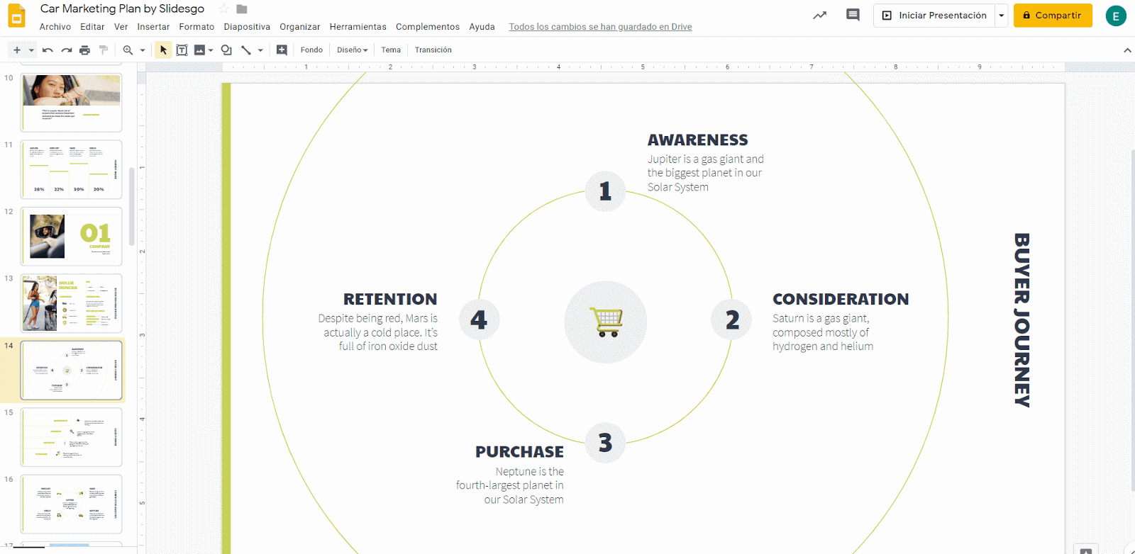 Cómo añadir o cambiar fuentes en Google Slides - Tutorial