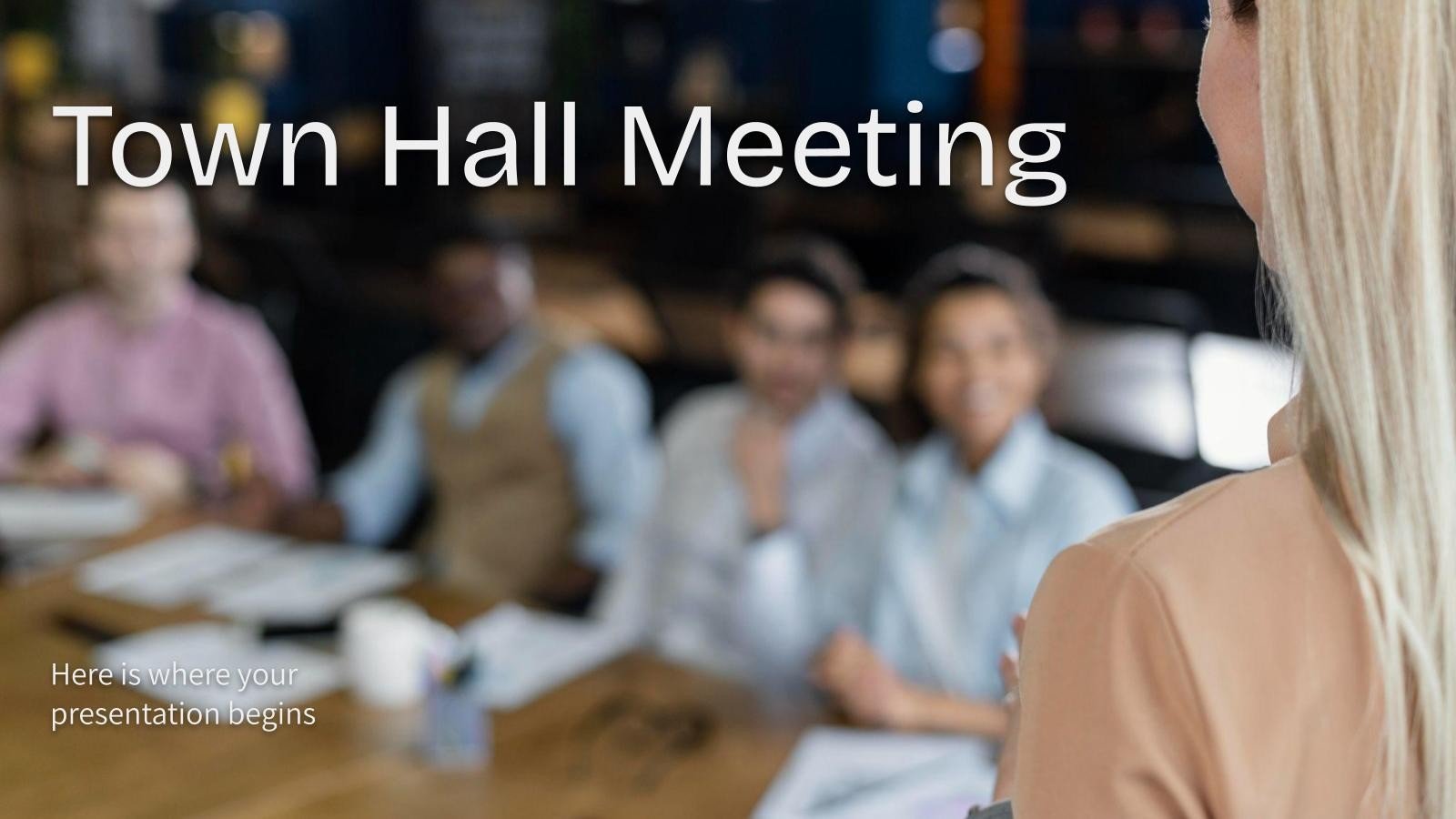 Town Hall Meeting Presentation