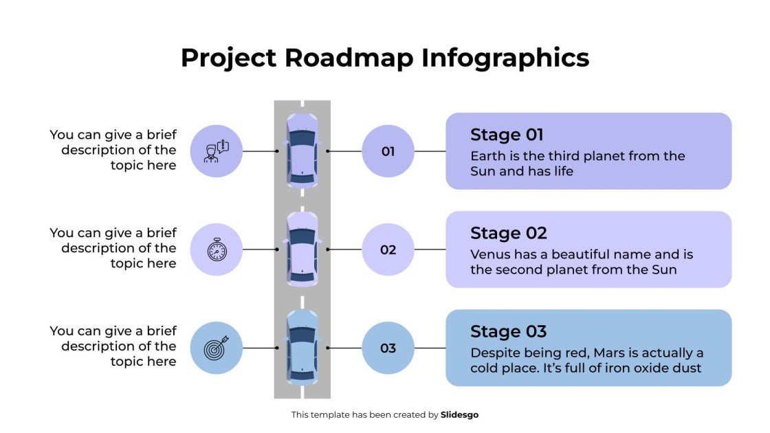 Project Roadmap Infographics Template