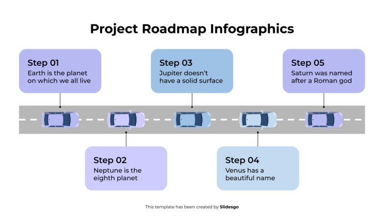 Project Roadmap Infographics Template
