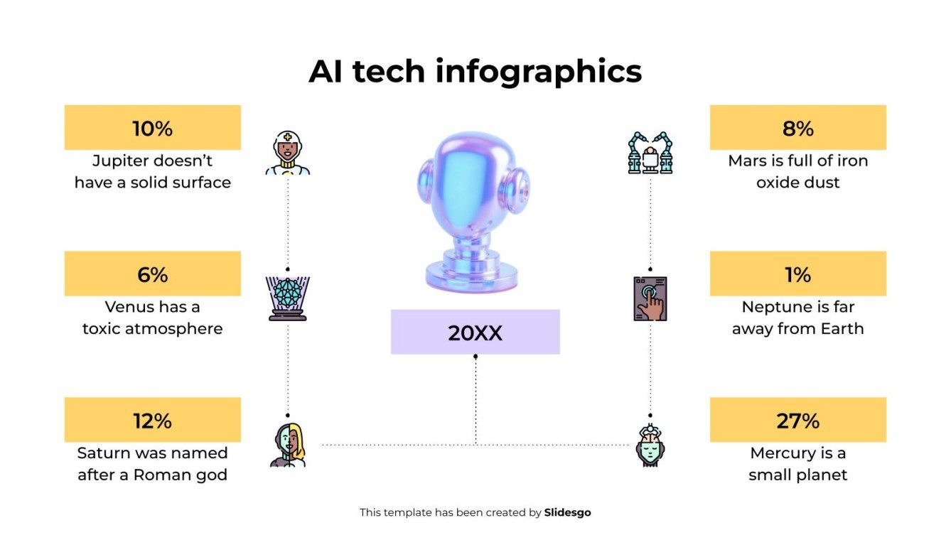 AI Tech Infographics Template