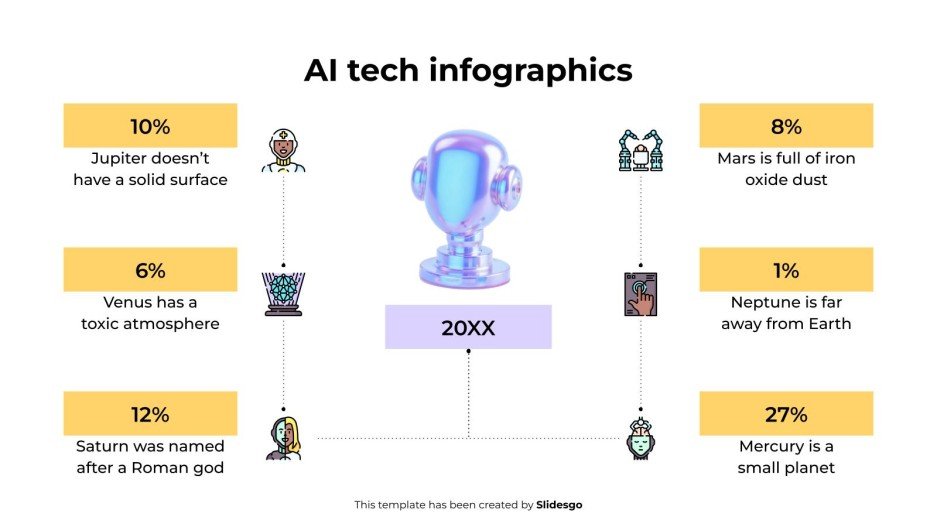 AI Tech Infographics Template