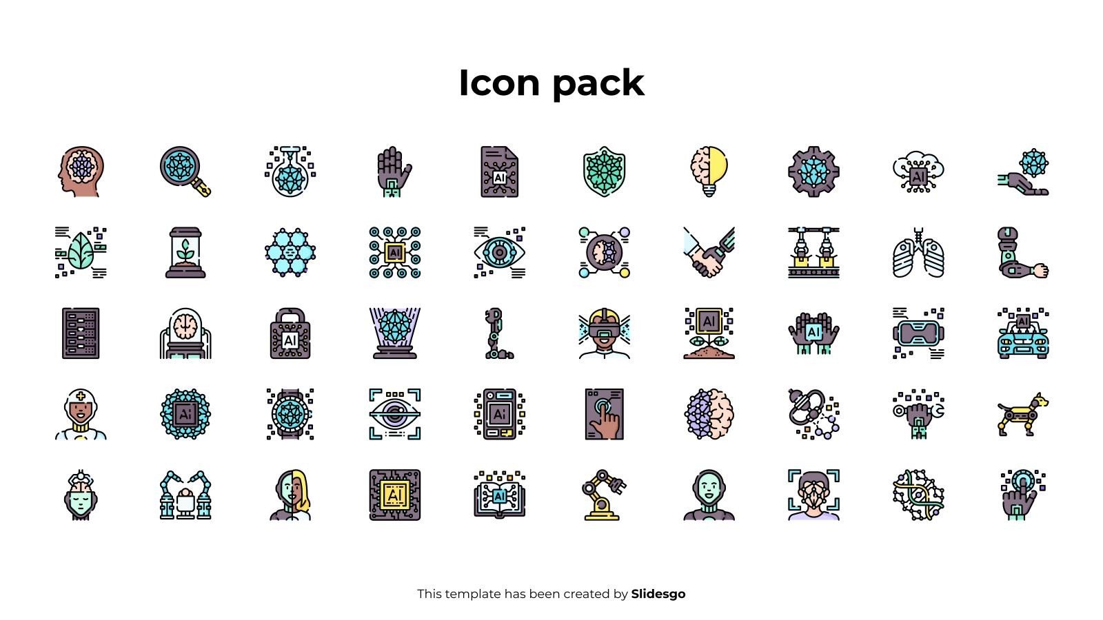 AI Tech Infographics Template