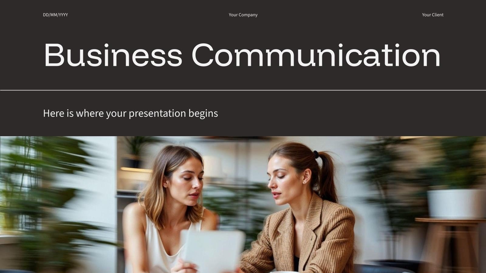 Business Communication Presentation