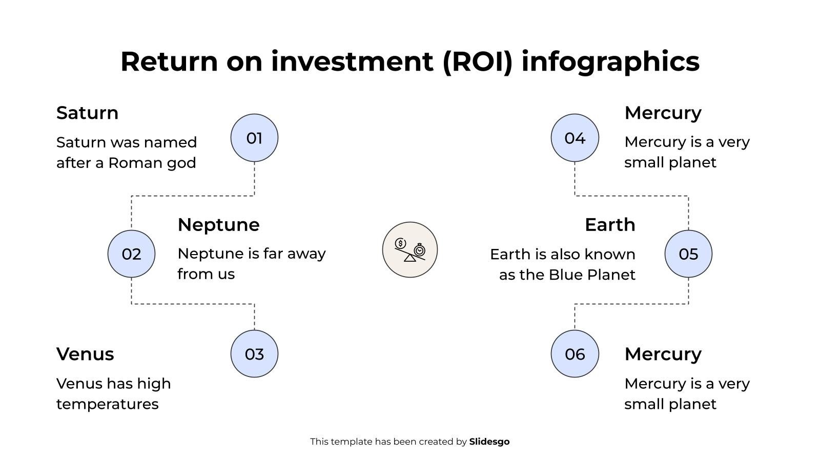 Return on Investment (ROI) Infographics Template