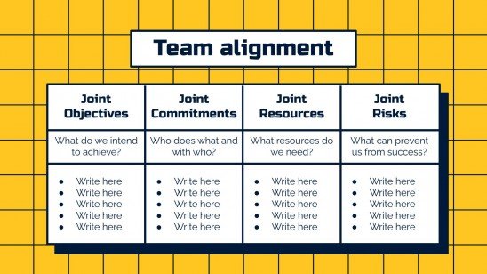 Team Alignment Maps for Business | Google Slides & PPT