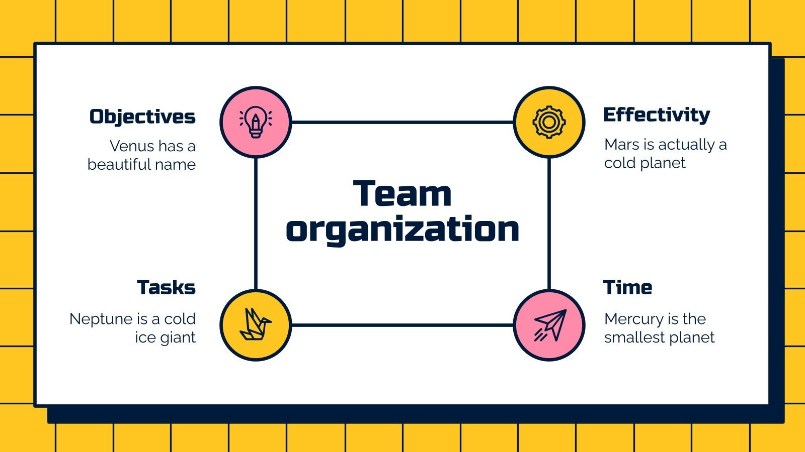 Teamorganisation für Business | Google Slides & PowerPoint