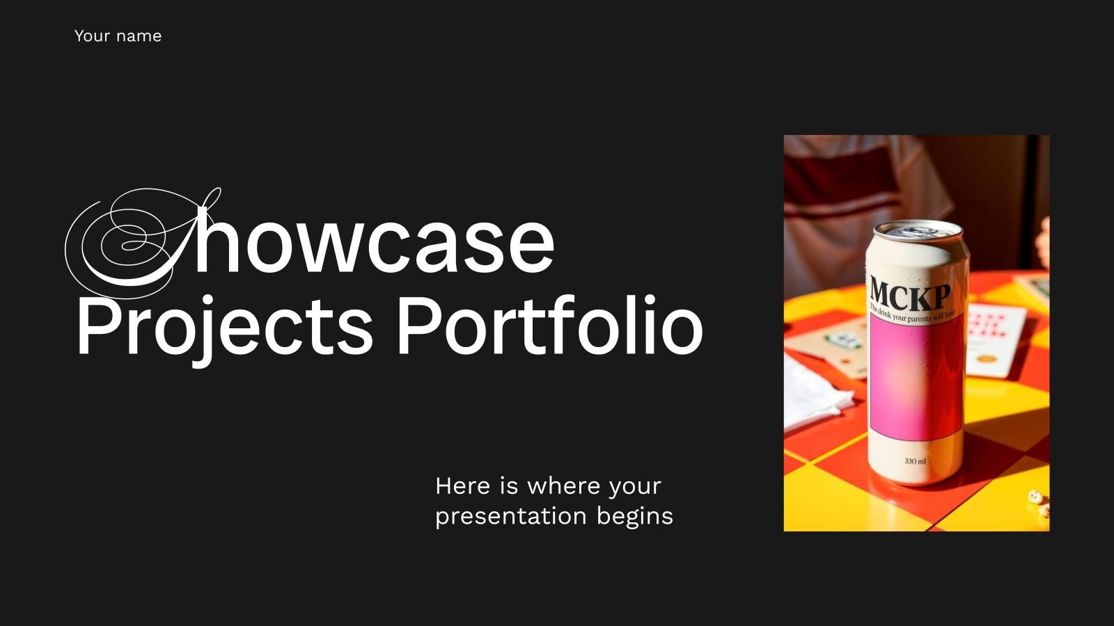 Showcase Projects Portfolio Presentation