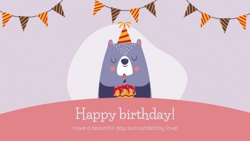 Free Birthday Google Slides themes and PowerPoint templates
