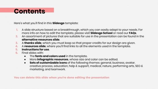 Fibromyalgia Breakthrough Google Slides and PPT template